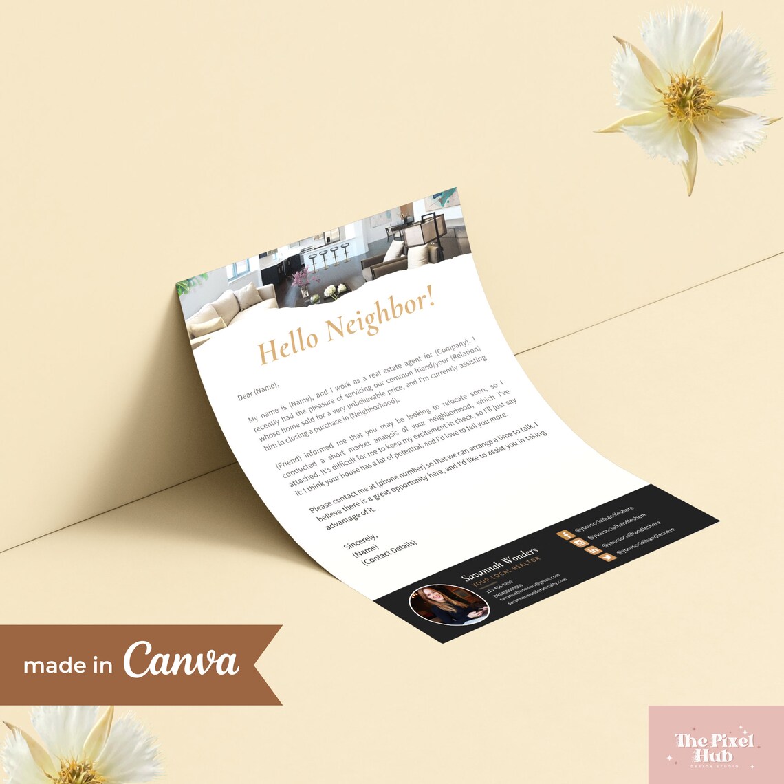 Real Estate Recommendation Letter Real Estate Referral Letter Real ...