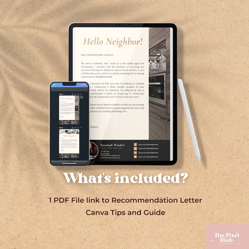 Real Estate Recommendation Letter | Real Estate Referral Letter | Real ...