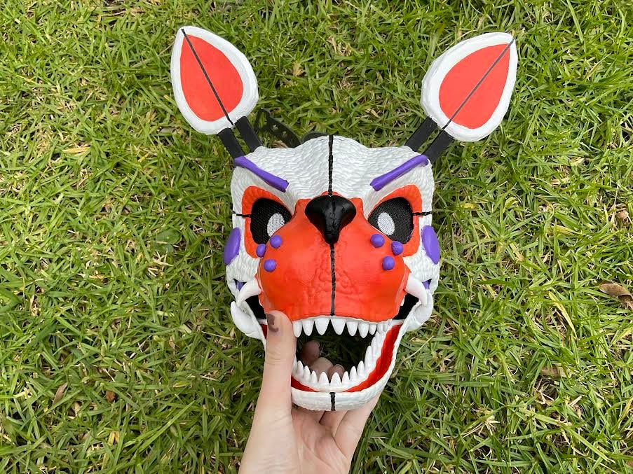 Lolbit Dino Mask Etsy