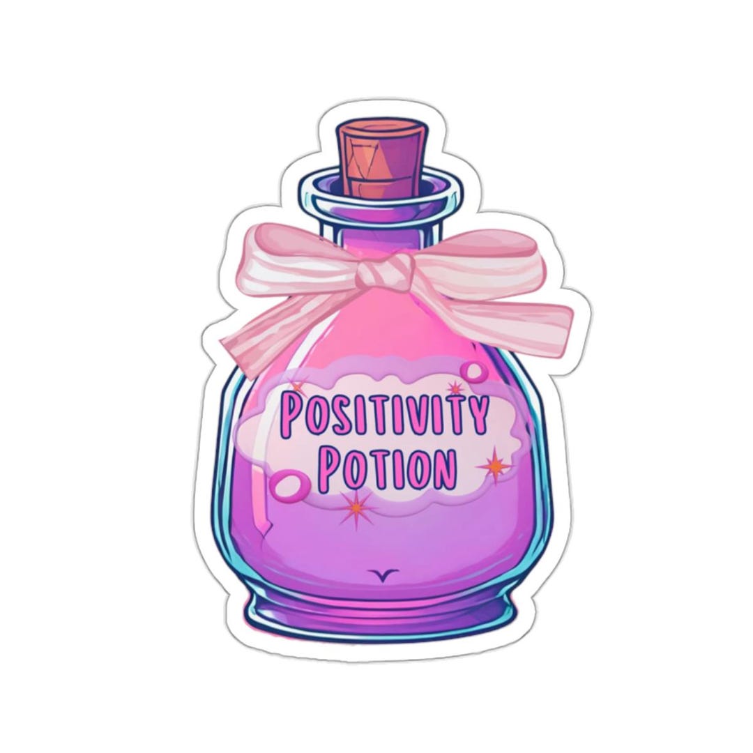 Magic Potion Self-love Sticker, Cute Witchcraft Feminine Positivity ...