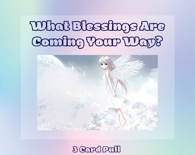 What Blessings Are Coming Your Way? (24-48 HOUR DELIVERY) - Etsy