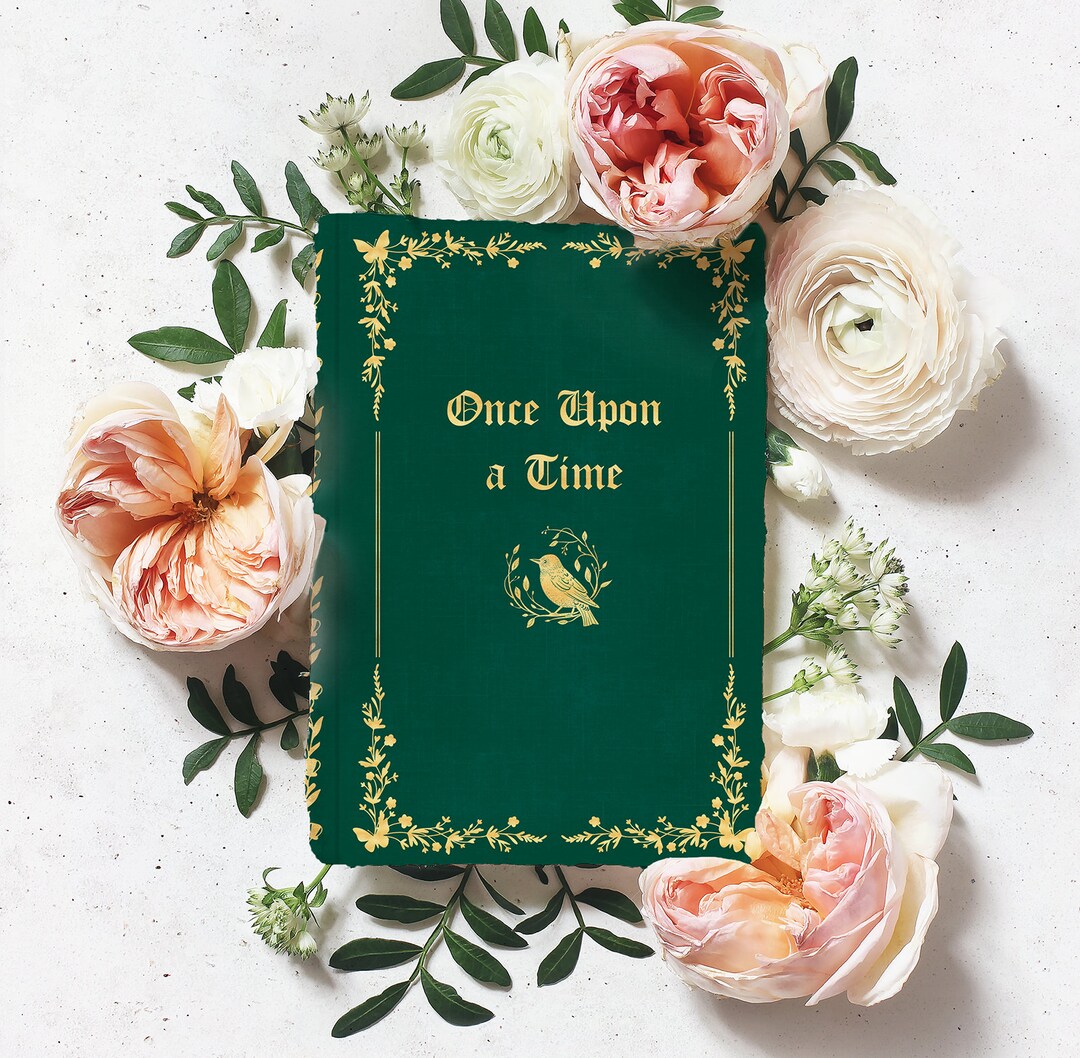 Emerald Fairytale Invitation Template, Book, Enchanted Forest ...