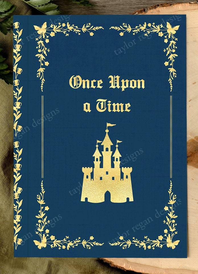 Fairytale Castle Birthday Invitation Template, Royal Blue, Princess ...