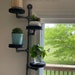 Swivel Shelf With Drip Groove for Window or Wall, Industrial Pipe Shelf ...