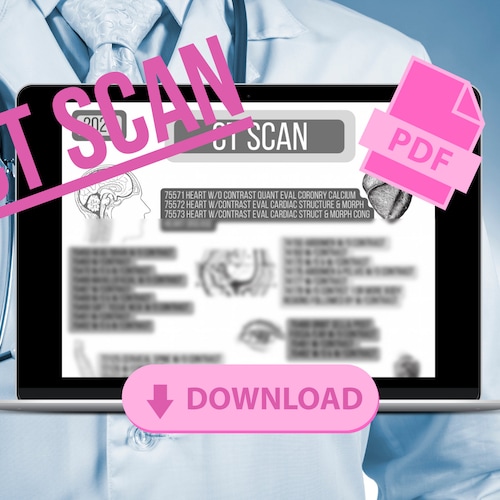 Medical Coding X-ray CPT Quick Reference Cheat Sheet Codes - Etsy