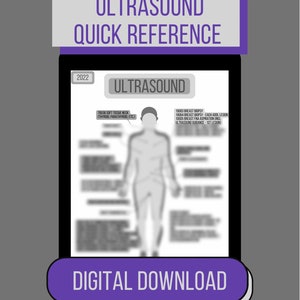 Ultrasound Medical Coding ICD-10 CPT Quick Reference Cheat Sheet Codes ...