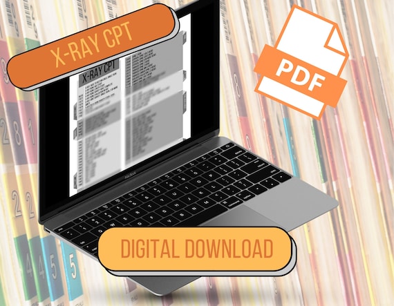 Medical Coding X-ray CPT Quick Reference Cheat Sheet Codes | Etsy