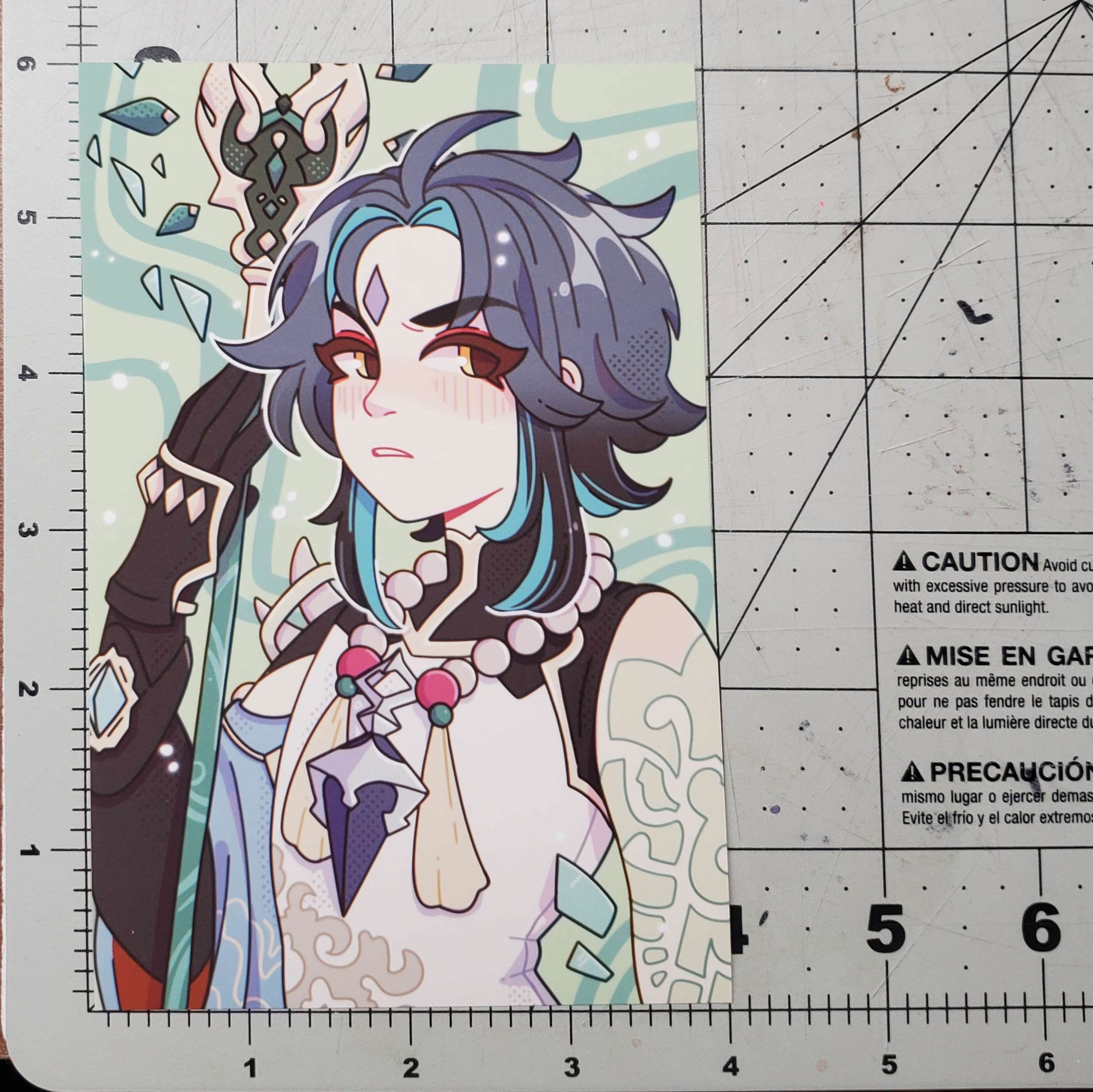 Xiao - Genshin Impact - Postcard Size Print - Etsy