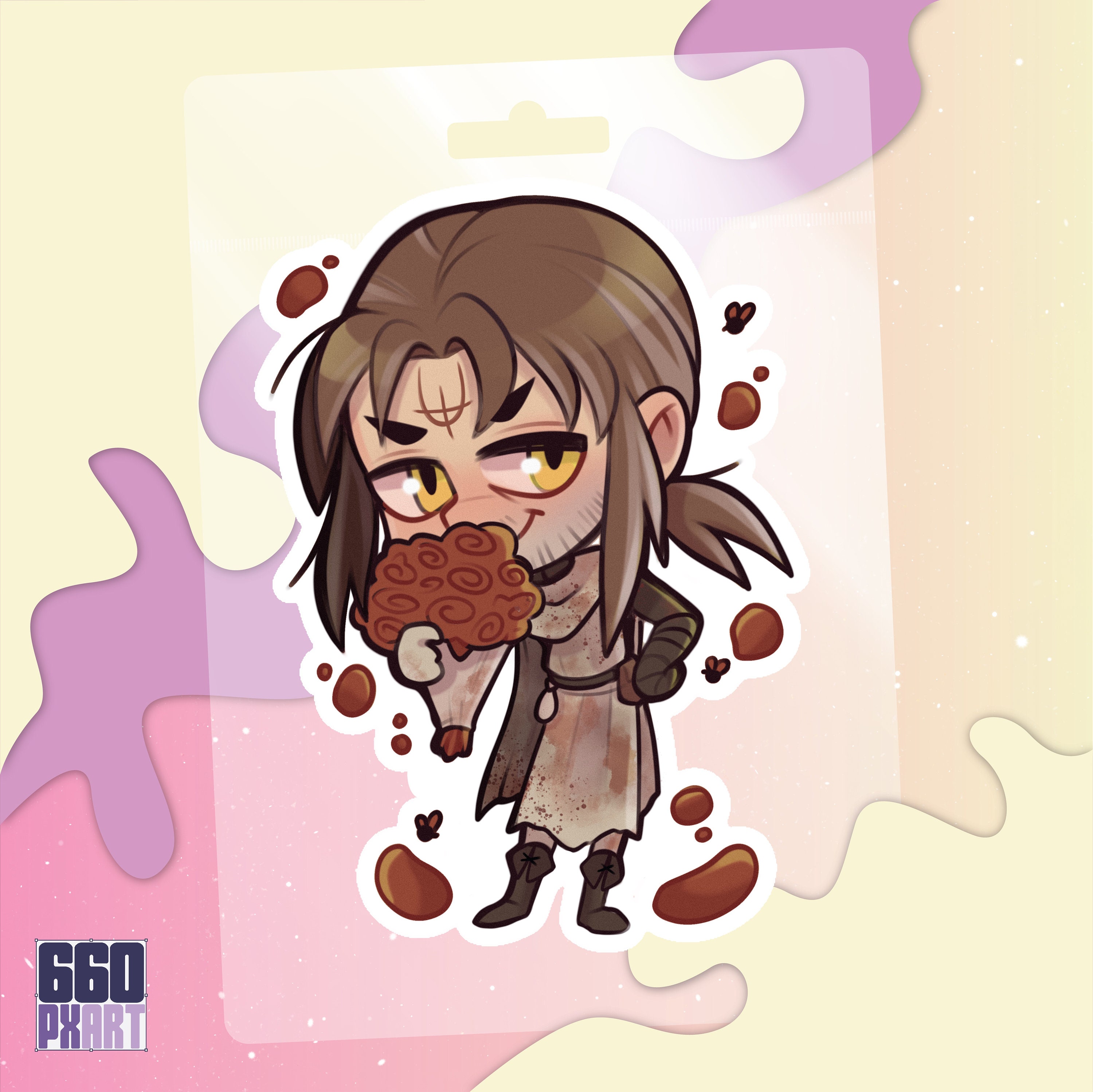 Elden Ring Sticker- Varre Unmasked - Etsy