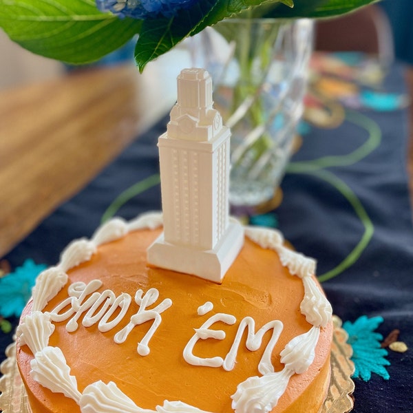 Longhorn Cake Topper - Etsy