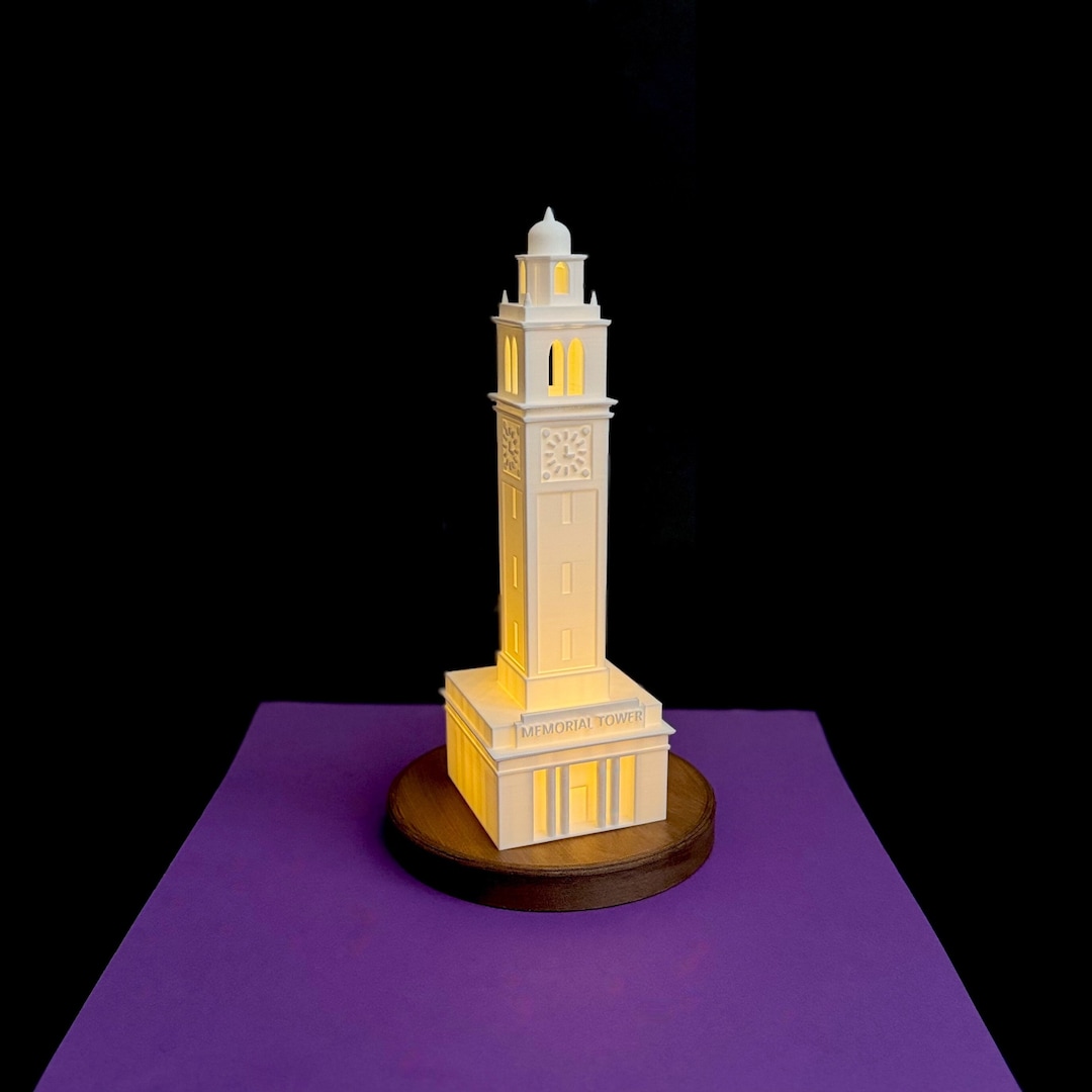 LSU Memorial Tower Lamp| LSU Graduation Gift for LSU Student Louisiana ...
