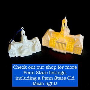 Penn State Ornament: Old Main Alumni Gift, Nittany Lions Decor - Etsy
