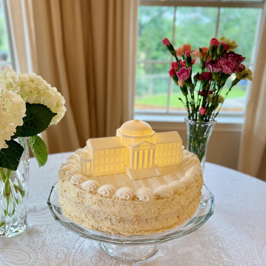 SMU Cake Topper Light Featuring Dallas Hall: Southern Methodist ...