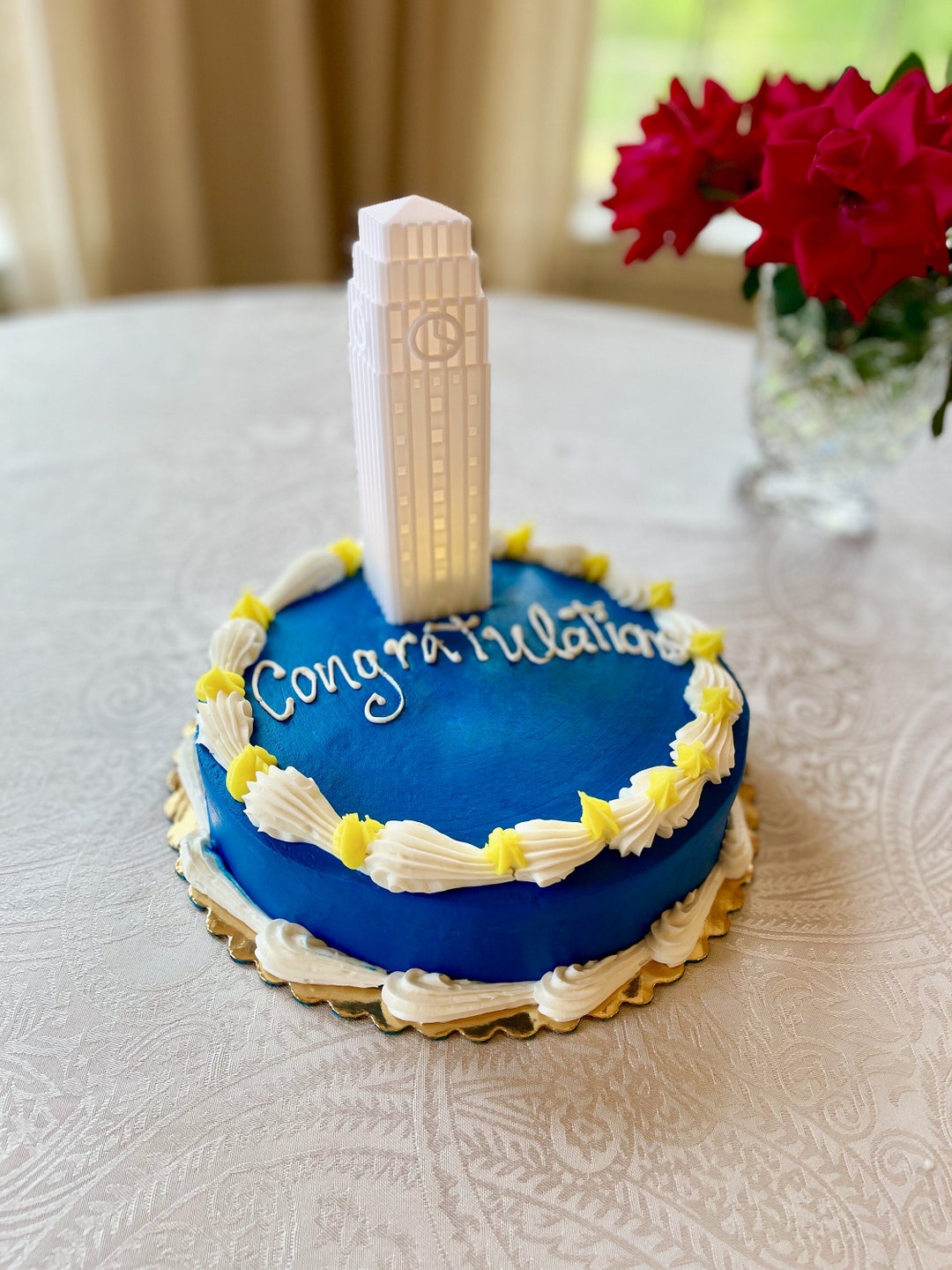 University of Michigan Graduation Party Decor Burton Hall - Etsy