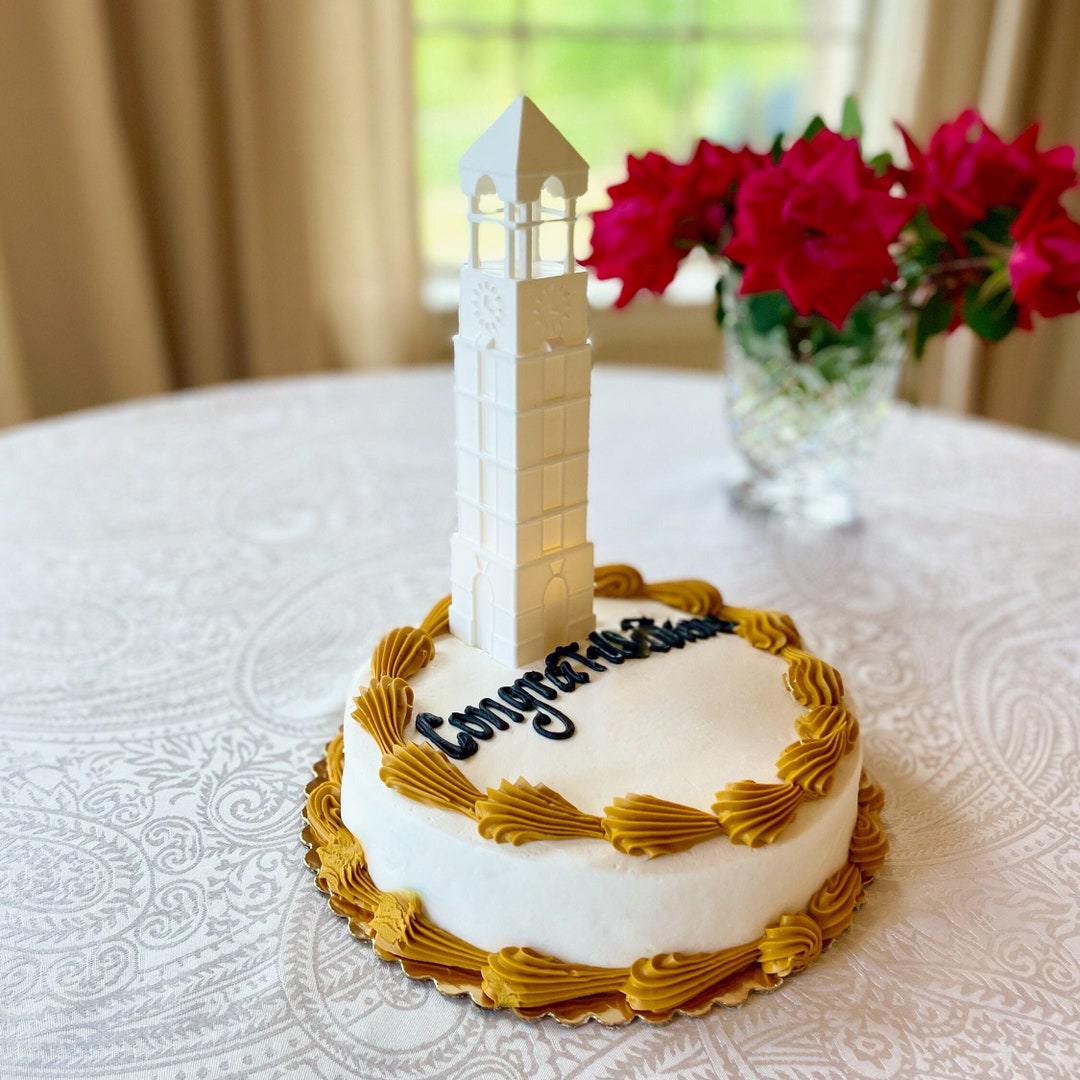 Purdue Cake Topper, Purdue University Graduation Party Decor, Tower ...