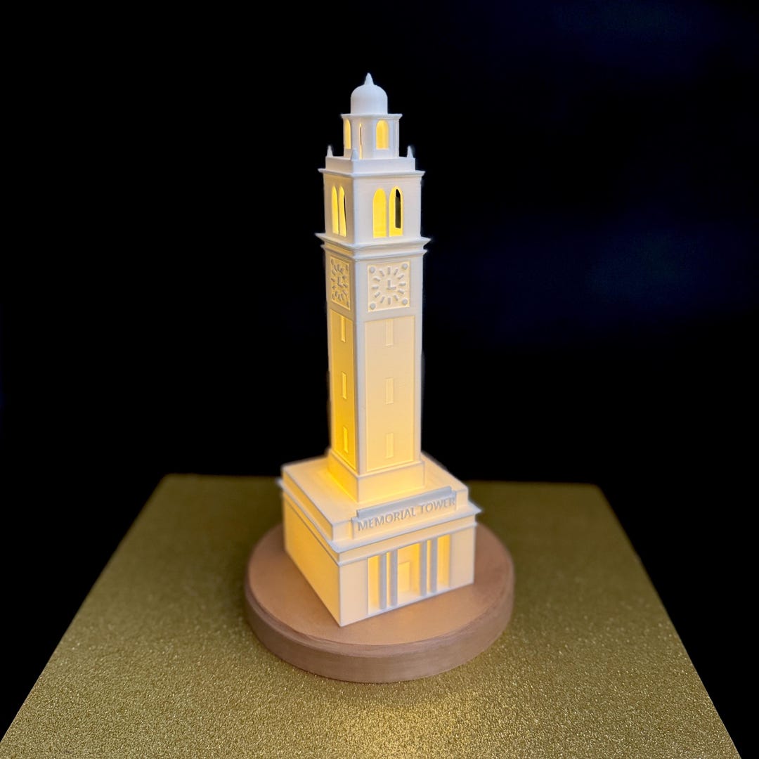LSU Memorial Tower Lamp| LSU Graduation Gift for LSU Student Louisiana ...