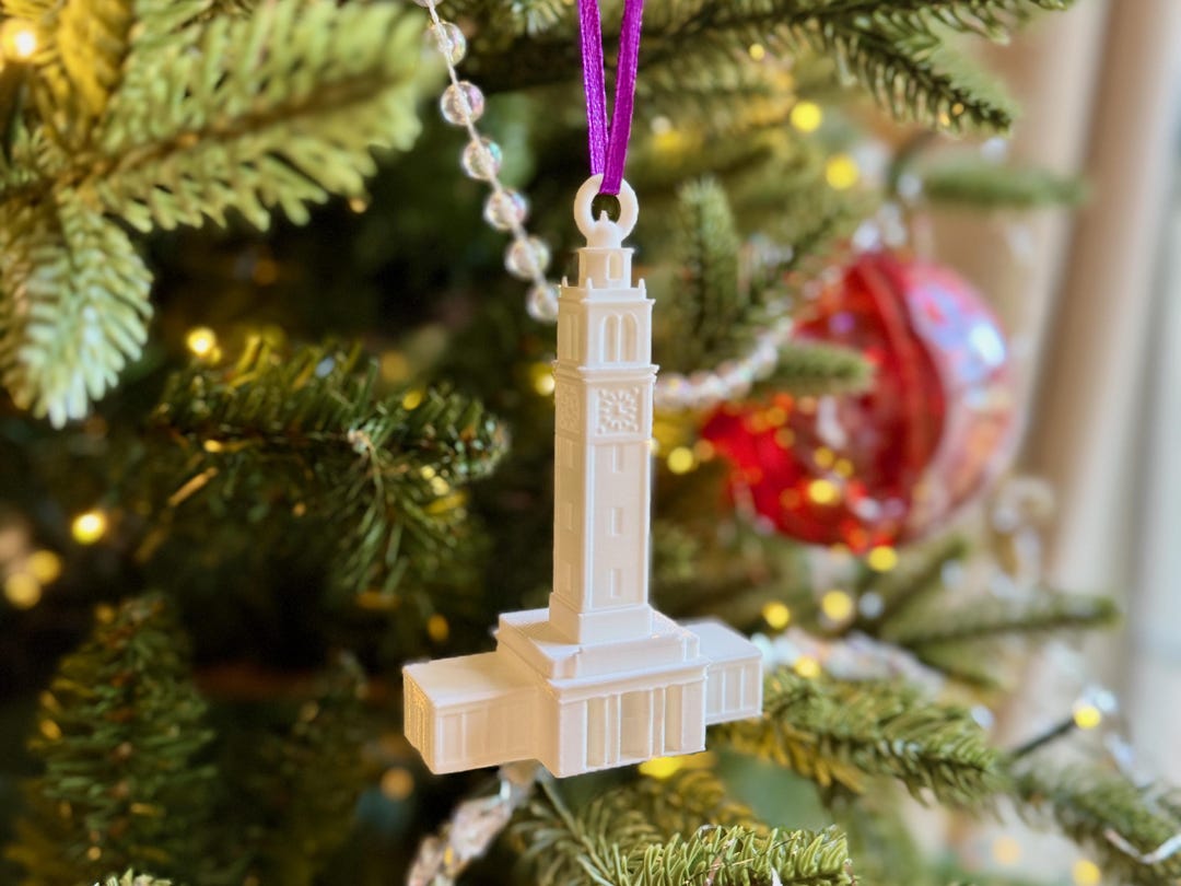 LSU Ornament: 3D Printed Memorial Tower College Keepsake - Etsy