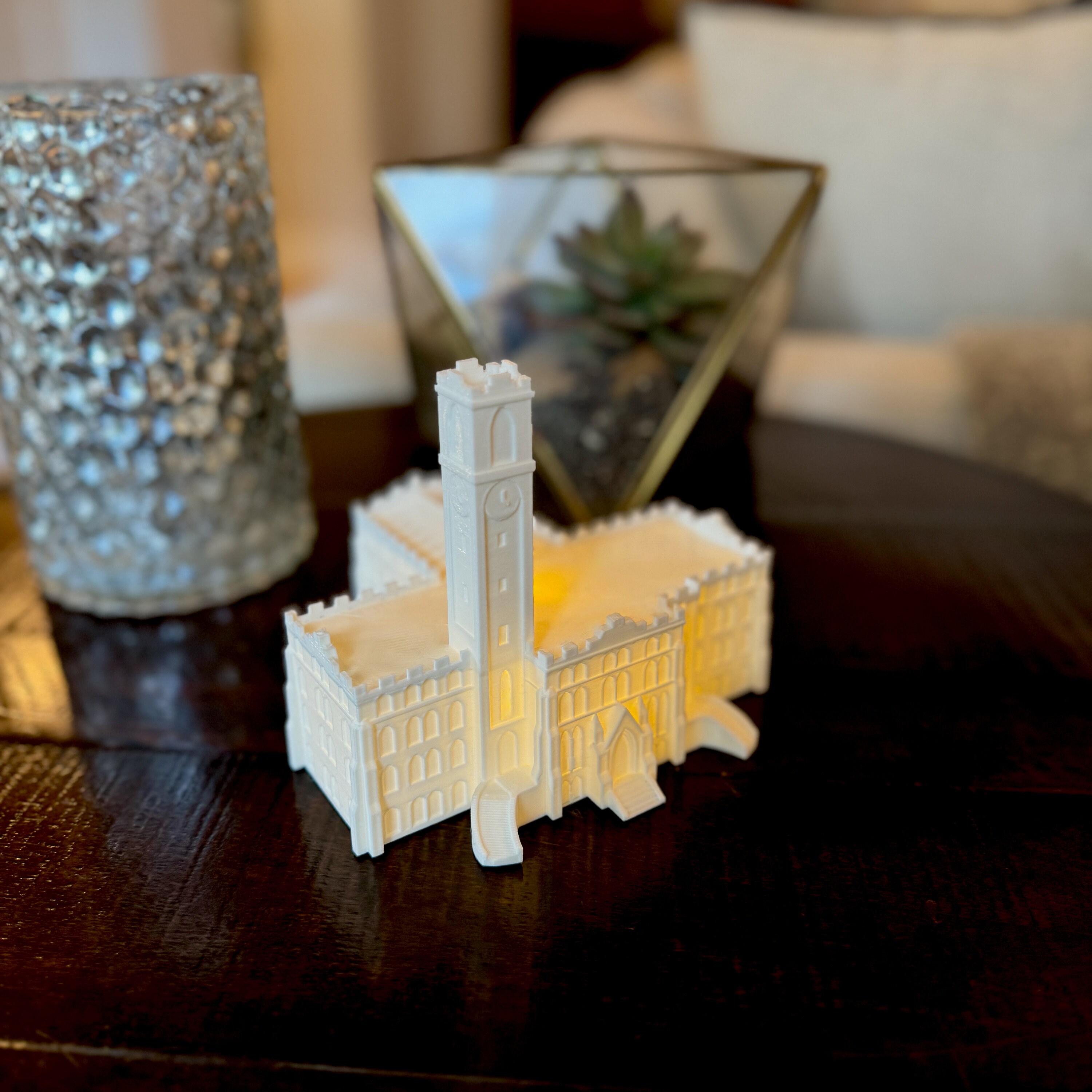 Vanderbilt Graduation Cake Topper – Kirkland Hall LED Figurine, College ...