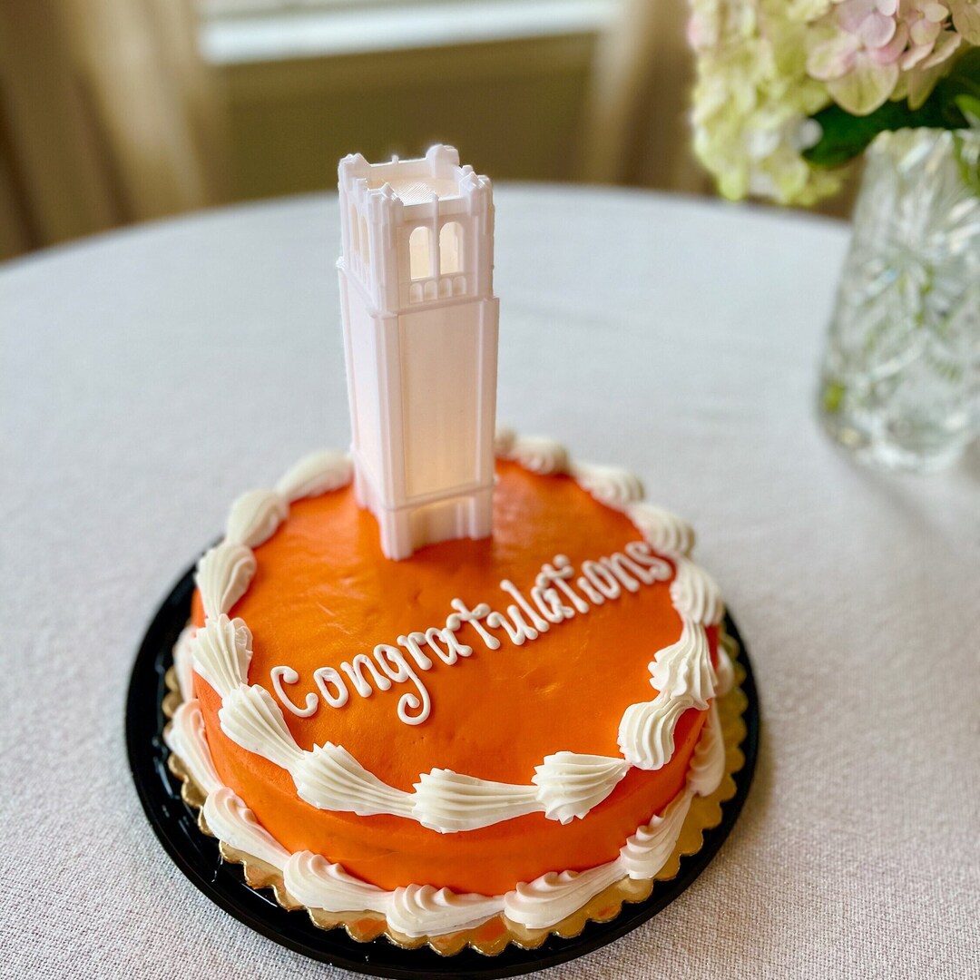 College Cake Topper Light University of Florida Century Tower Figurine ...