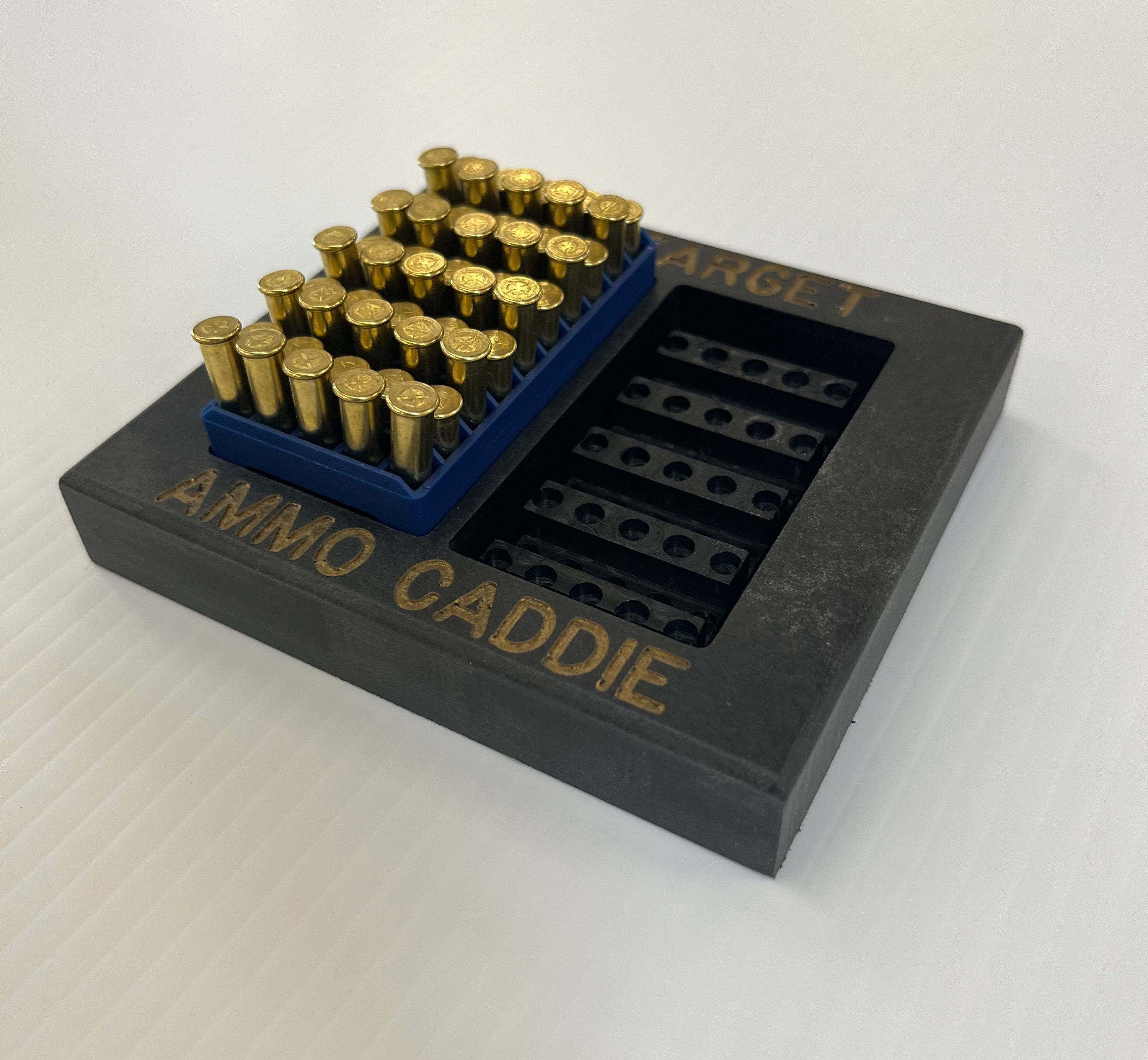 Lapua 22 LR Benchtop Ammo Block, Benchrest and Rimfire, Staggered ...