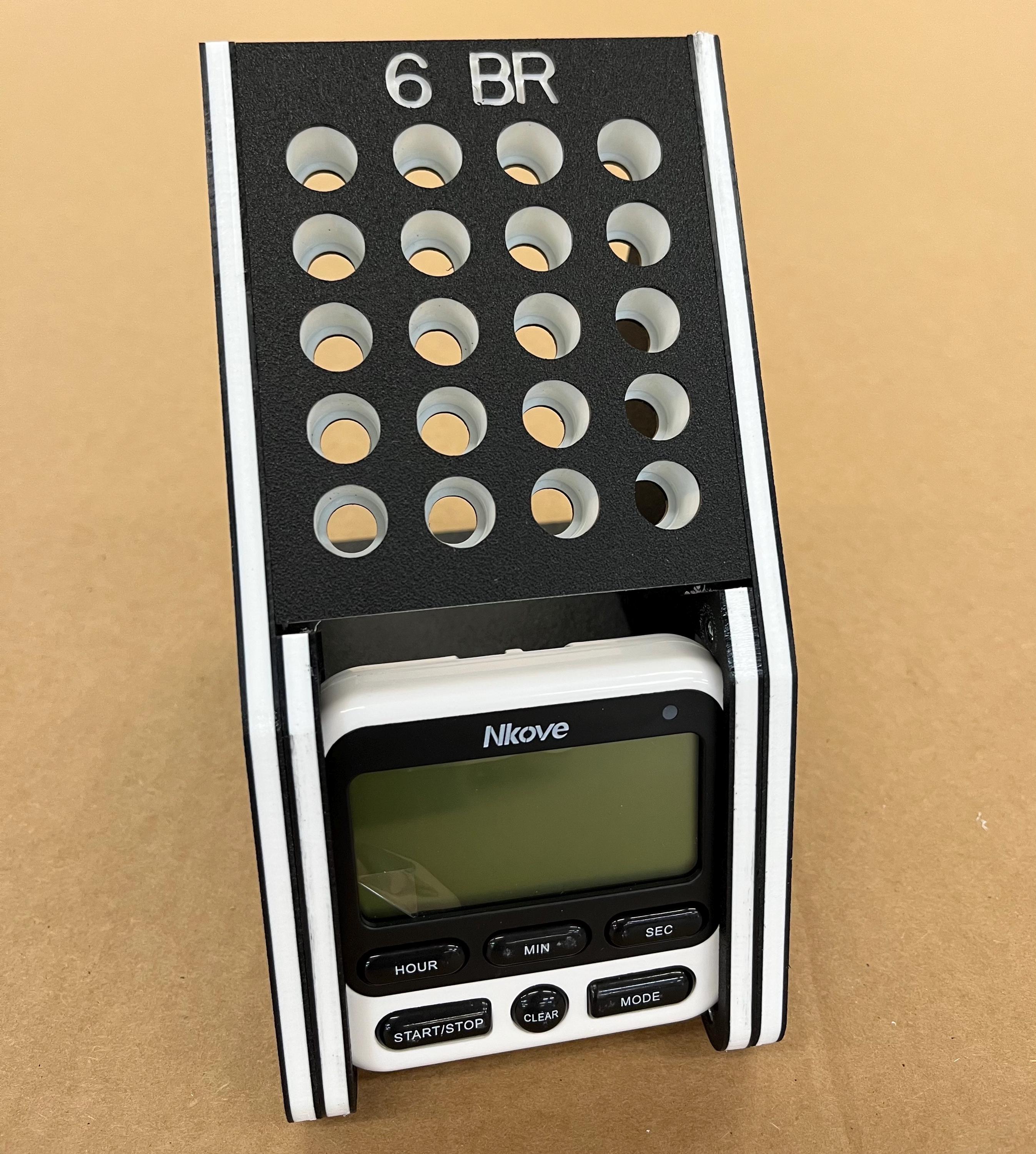 Standard Size Ammo Caddie, Timer, Changeable Blocks, on Target, 223 ...
