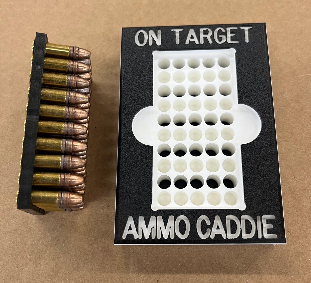 Eley 22 LR Benchtop Ammo Block, Rimfire Cartridge Holder - Etsy