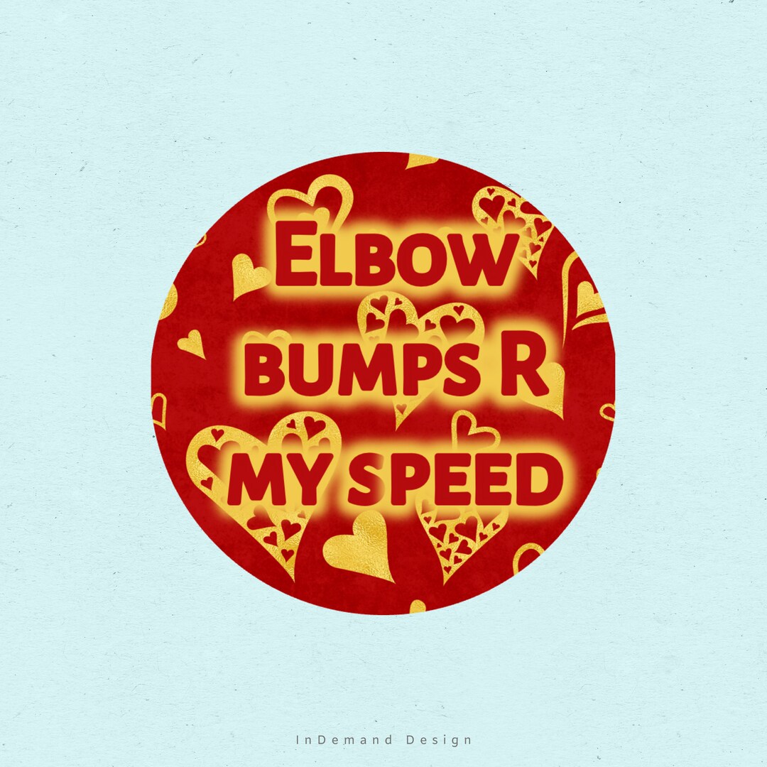 Printable Stickers Template for Greetings at Meetings or Parties elbow ...