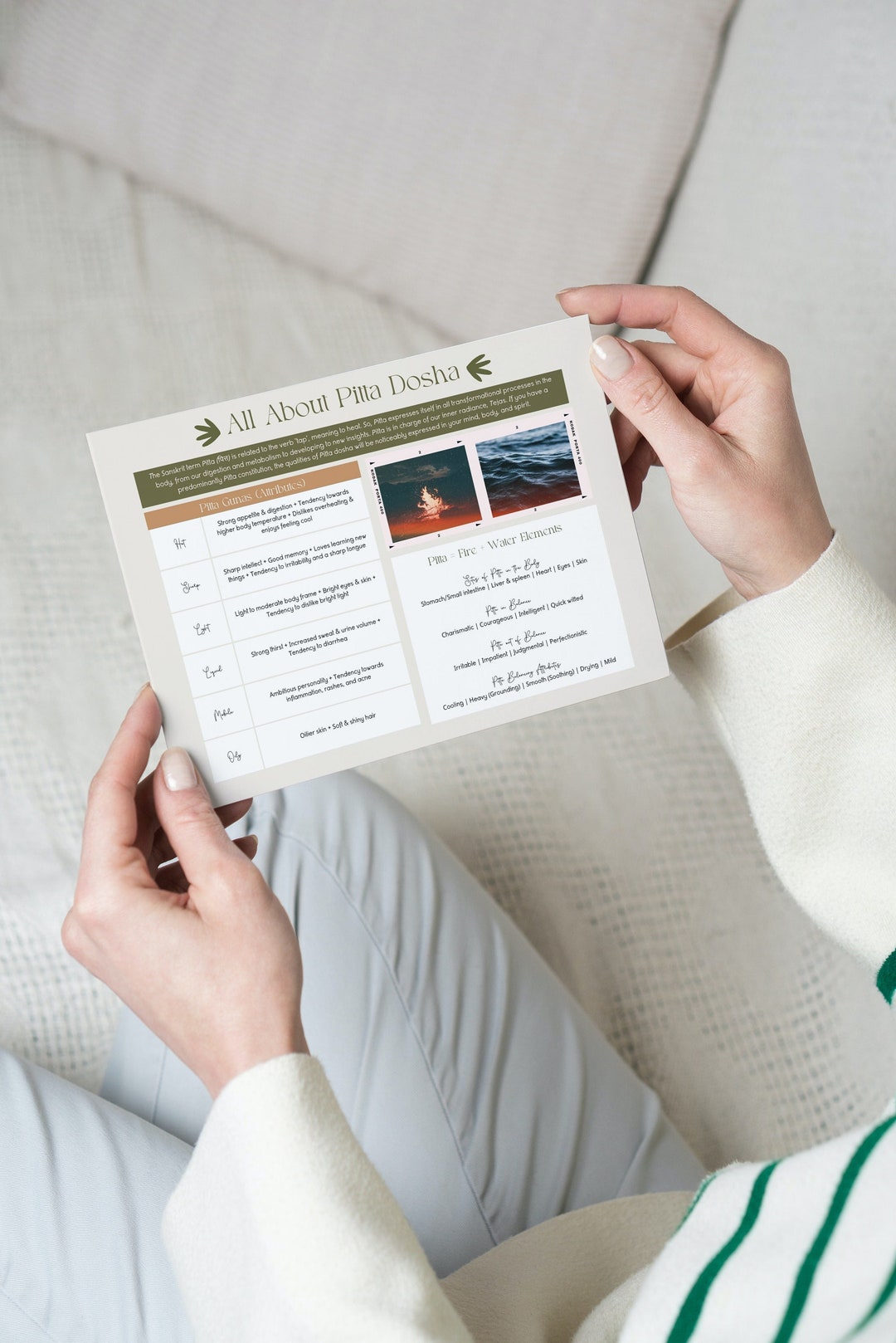 All About Pitta Dosha | Pitta Dosha Information Sheet | for Ayurvedic ...