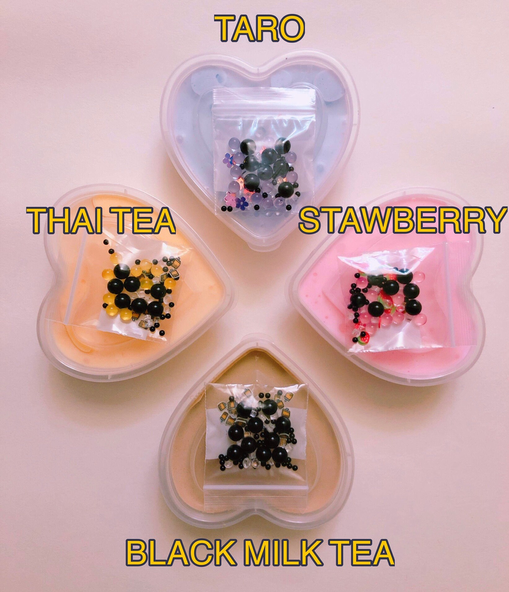 Thai Milk Tea Boba Slime Thick and Glossy Slime 5oz Pick - Etsy