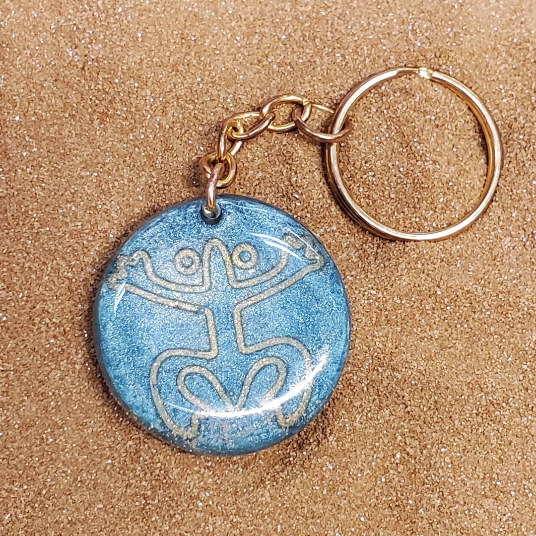 Taíno Coqui Keychain Handmade Key Accessories Bag Charms Resin Gifts ...