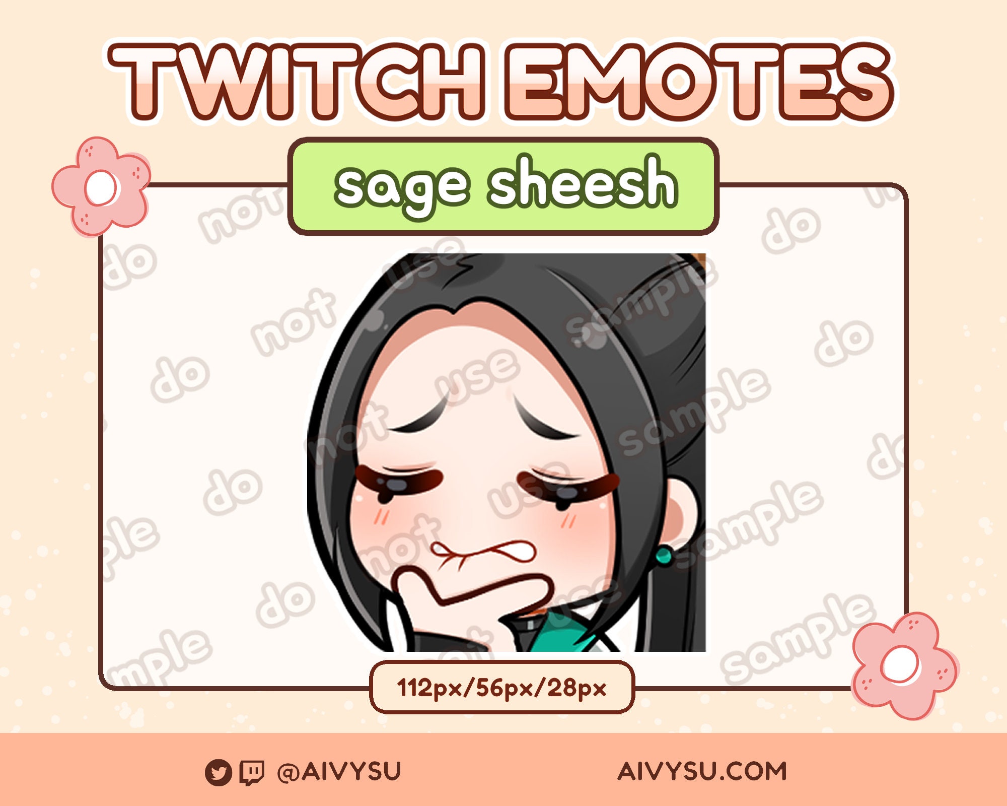 Valorant Sage Sheesh Emote - Twitch/discord - Etsy