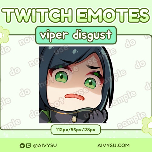 Viper Valorant Twerk Animated Emote for Discord / Booty Emote - Etsy