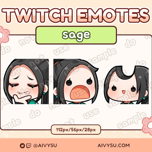 Valorant Sage Cry Emote Twitch/discord - Etsy
