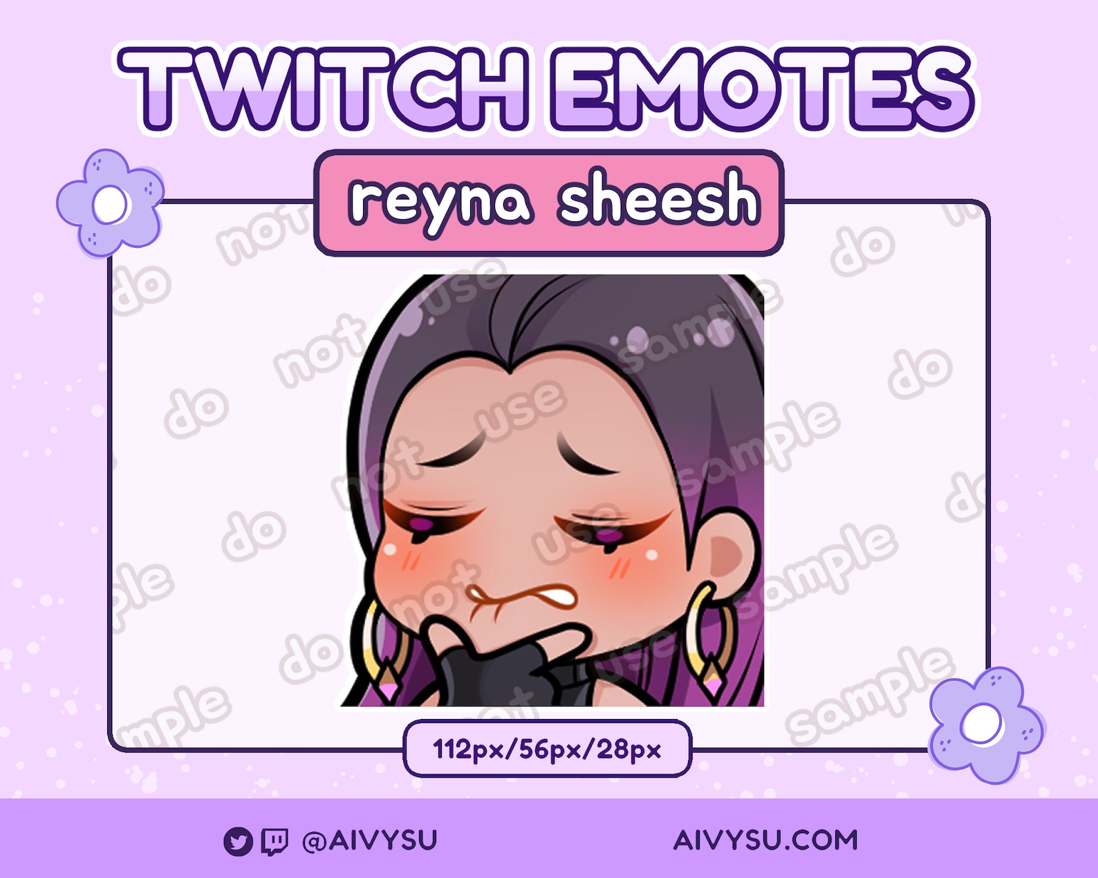 Valorant Reyna Sheesh Emote - Twitch/discord - Etsy