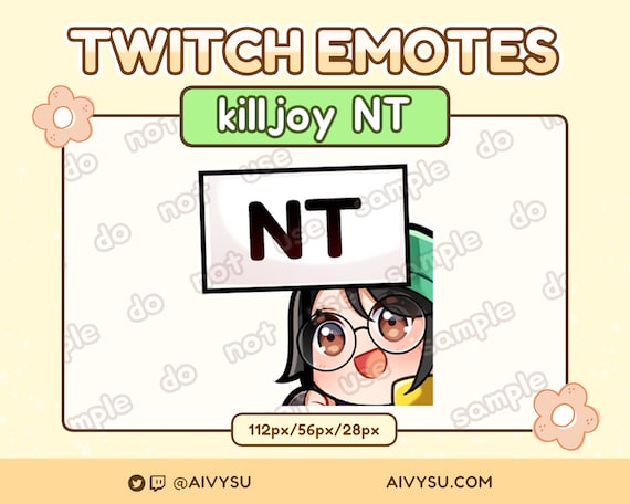 Valorant Killjoy NT Emote Twitch/discord - Etsy Australia