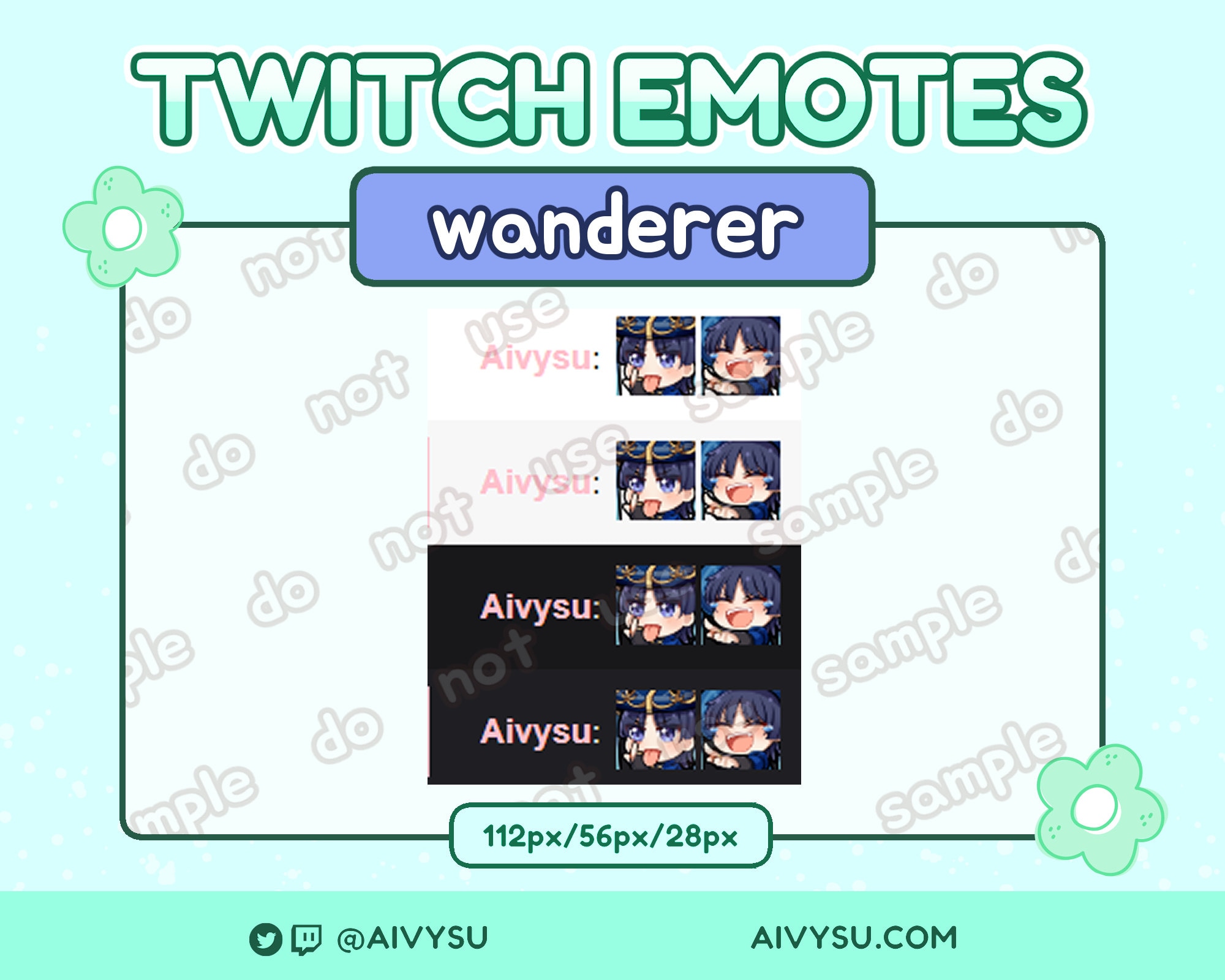 Genshin Impact Wanderer/scaramouche LOL Emote Twitch/discord - Etsy