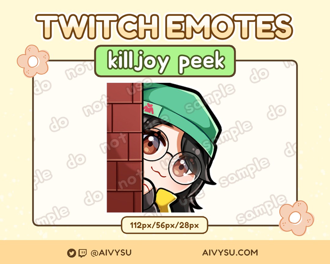 Valorant Killjoy Peek Emote - Twitch/discord - Etsy Canada