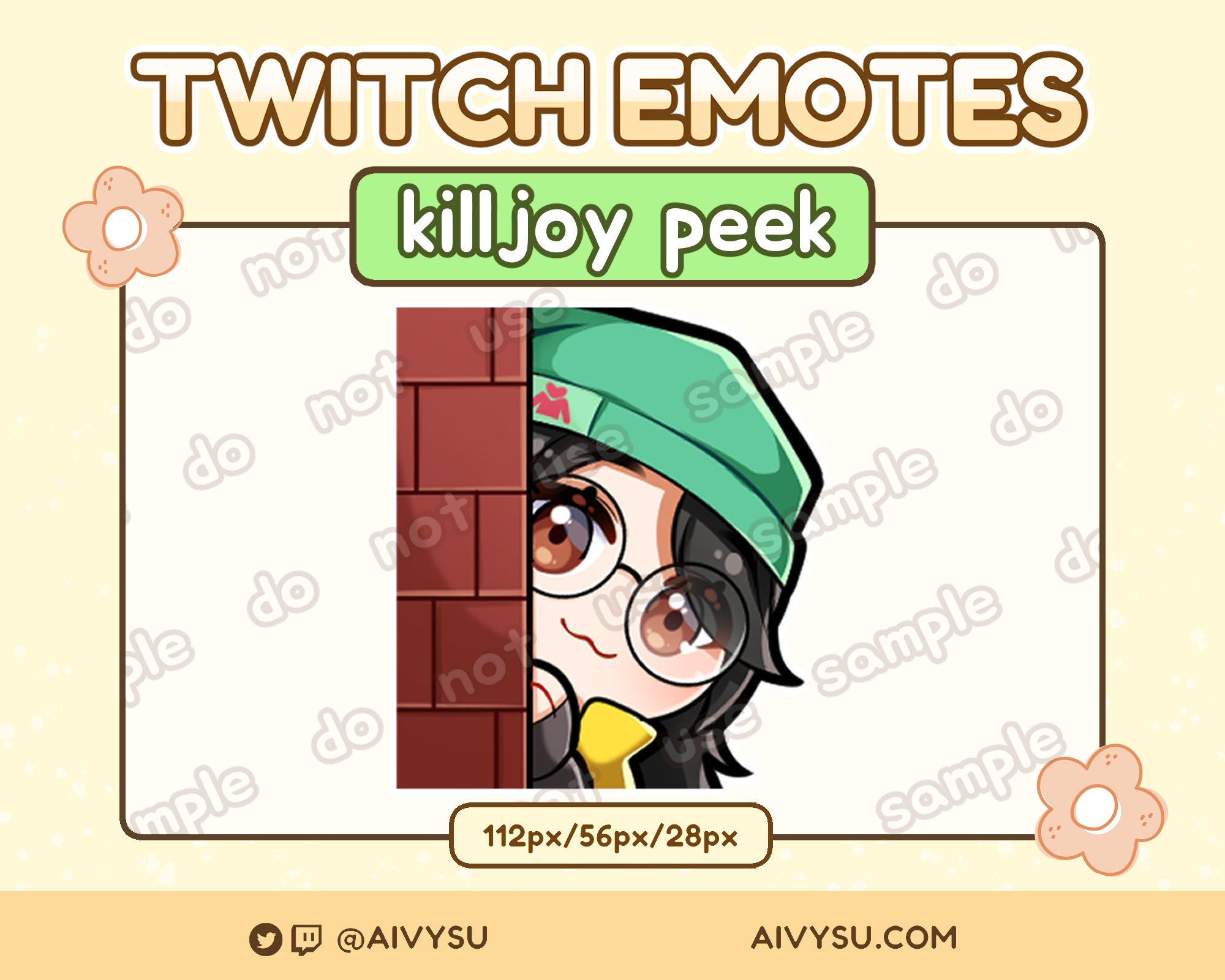 Valorant Killjoy Peek Emote - Twitch/discord - Etsy Canada