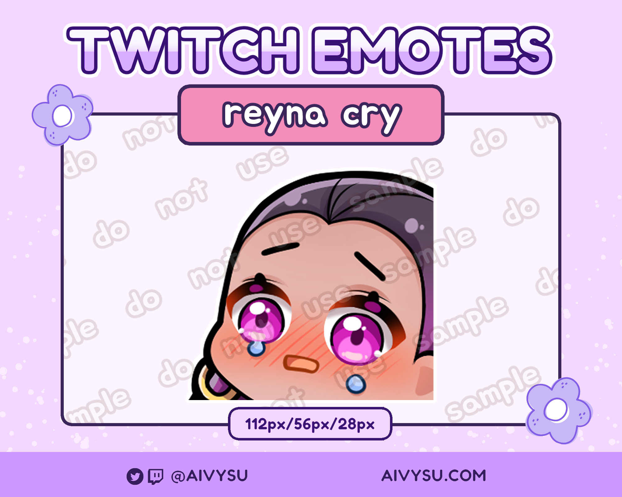 Valorant Reyna Cry Emote - Twitch/discord - Etsy Australia