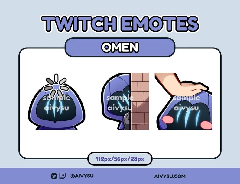 Valorant Omen Emote Set [VOL 1] - Twitch/discord - Etsy