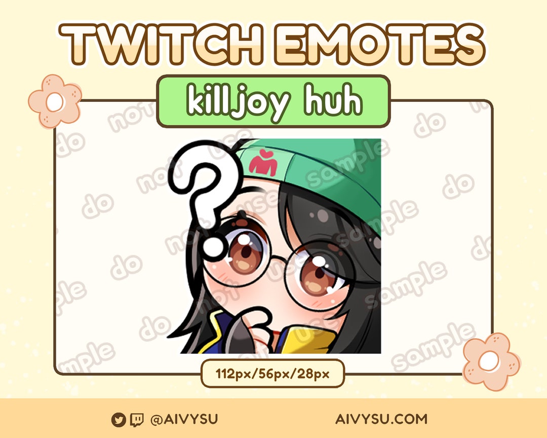 Valorant Killjoy Huh Emote - Twitch/discord - Etsy Canada