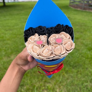 Handmade Avengers Rose Bouquets, Super Heros Gifts, Cute Gift, Custom ...