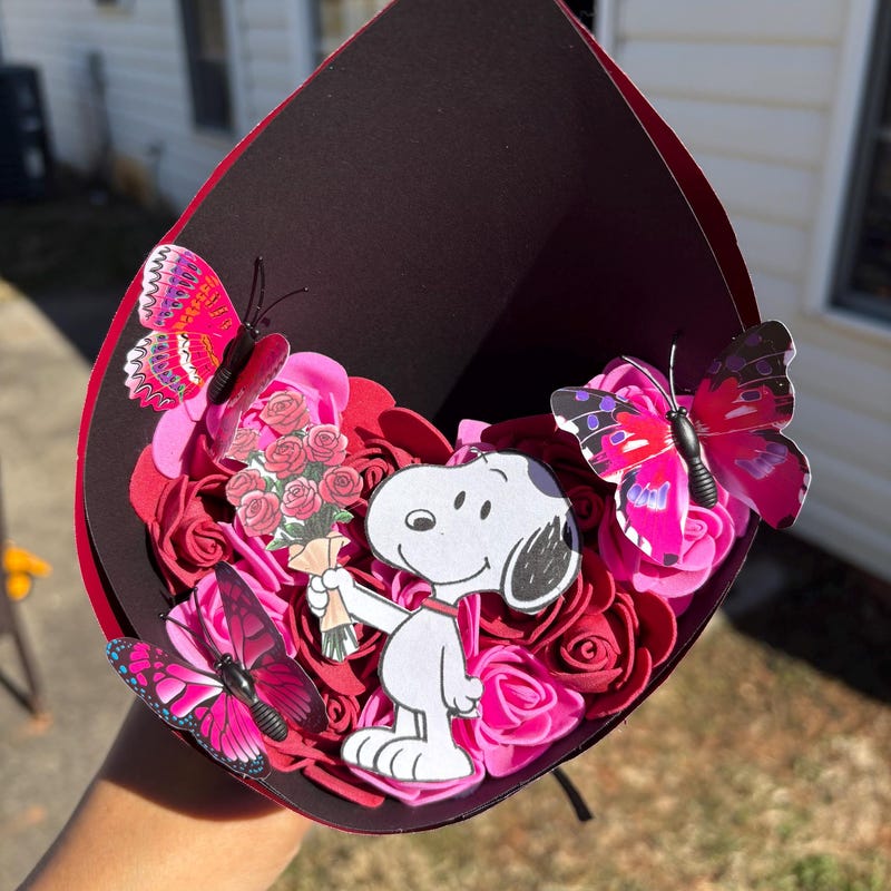 Snoopy Flower Bouquet - Etsy