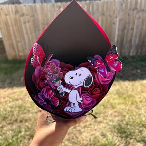 Adorable Snoopy Rose Bouquet - Etsy