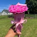 Pink Kitty Rose Bouquet - Etsy