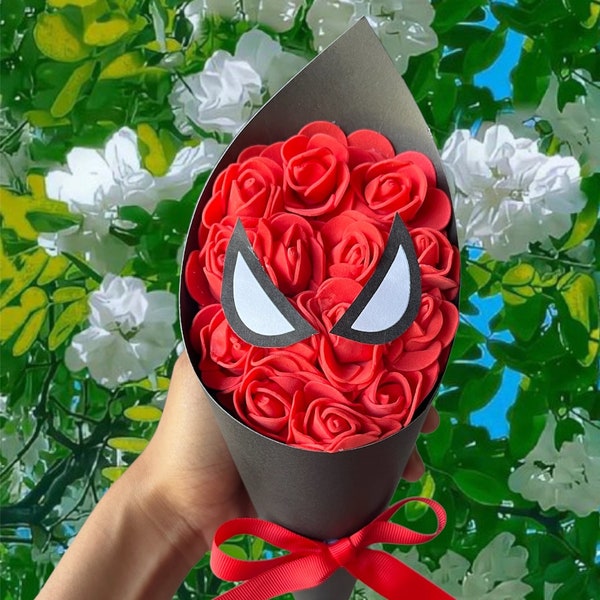 Spider Man Bouquet - Etsy