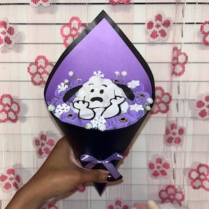 Adorable Snoopy Rose Bouquet - Etsy