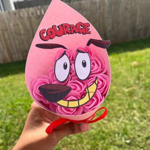 Courage the Cowardly Dog Bouquet - Etsy