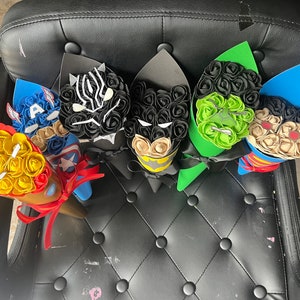 Handmade Avengers Rose Bouquets, Super Heros Gifts, Cute Gift, Custom ...