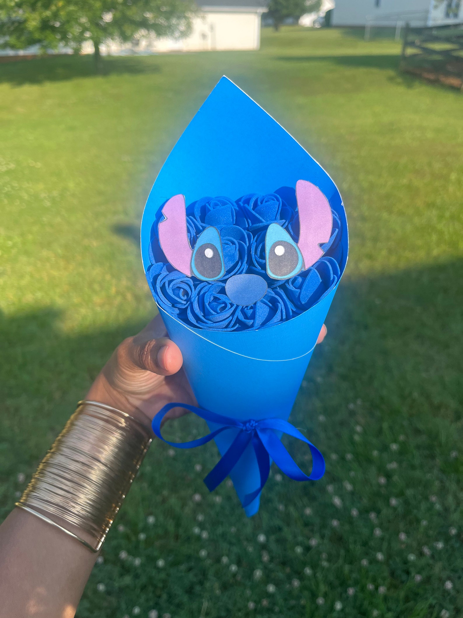 Stitch Rose Bouquet Sticth Gifts Stitch Lovers Stitch Gift - Etsy